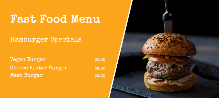 Menu design ideas: 10 mouth-watering menu fonts - Flipsnack Blog