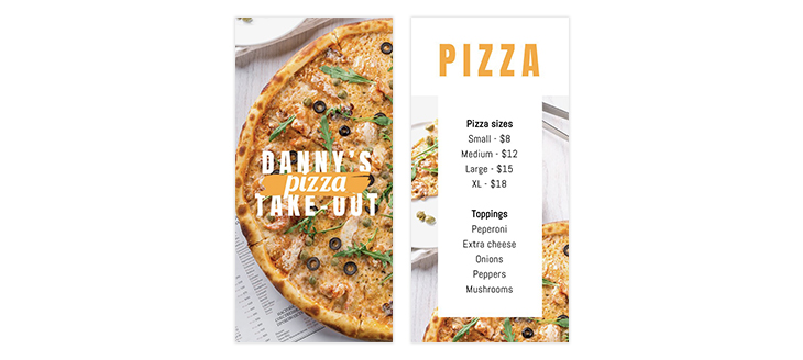 8 takeout menu templates to build an appetite - Flipsnack Blog