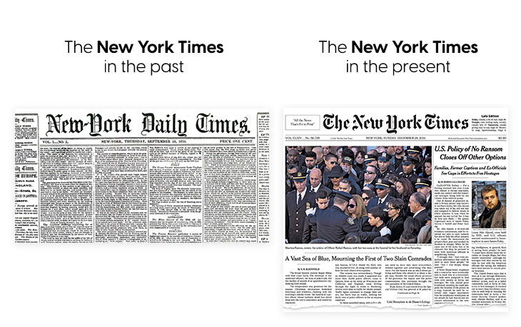 History of newspapers. From the first one published to the Digital Age