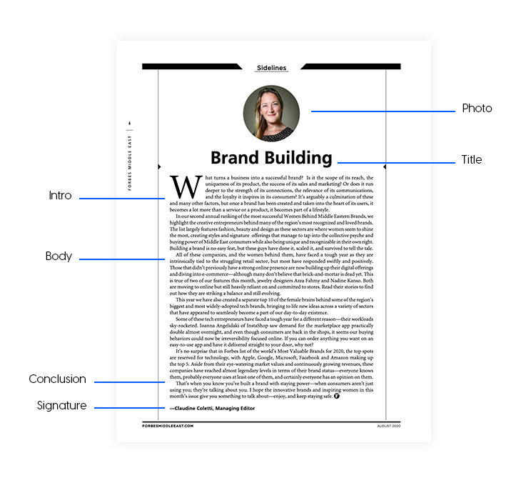 How to make a business magazine like Forbes - Flipsnack Blog
