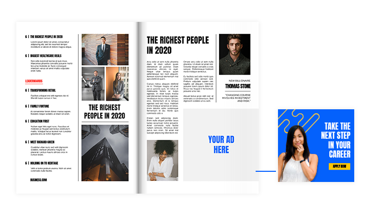 How to make a business magazine like Forbes - Flipsnack Blog