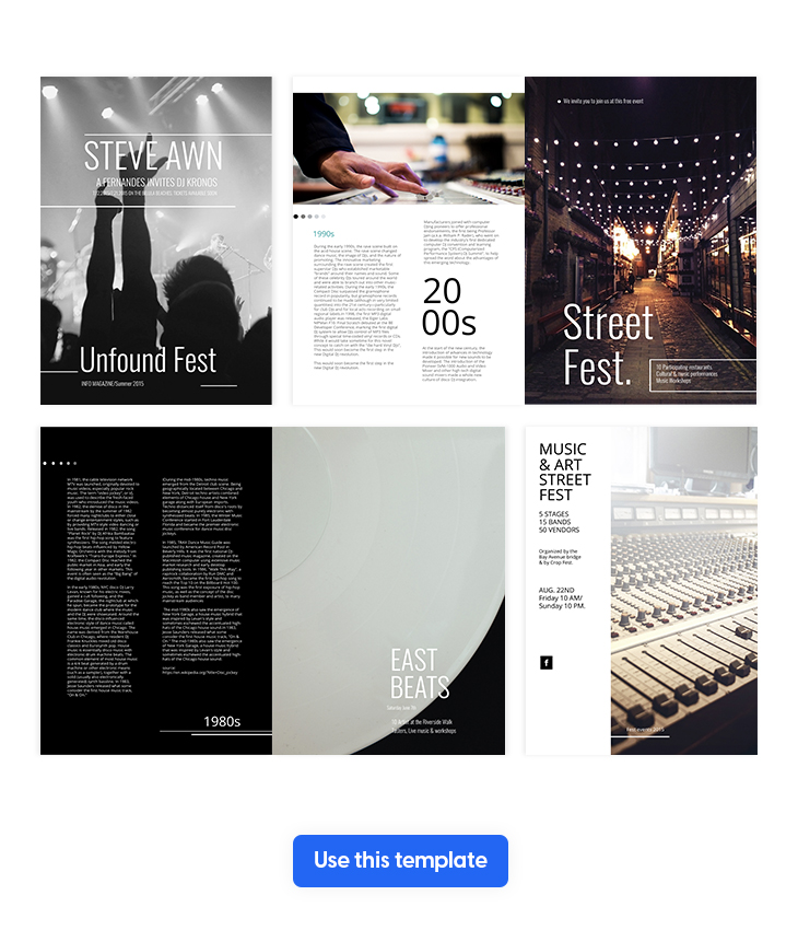 How to make event brochures - Flipsnack Blog