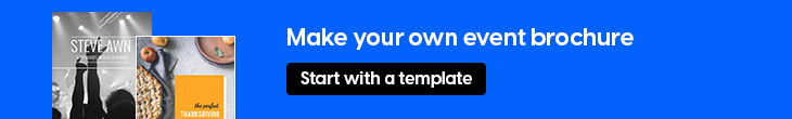How to make event brochures - Flipsnack Blog