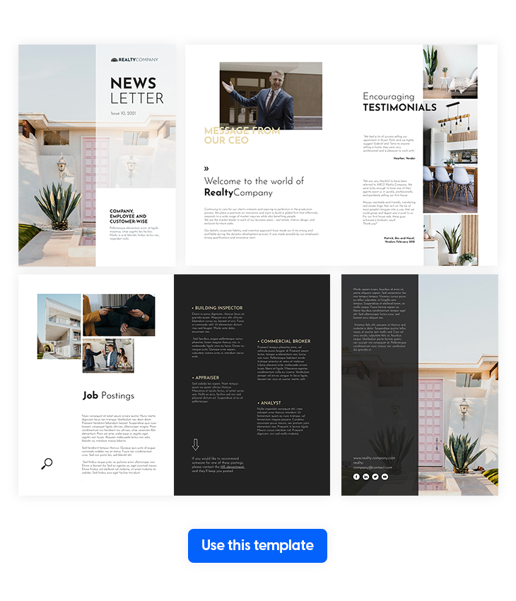 35+ Company Newsletter Templates for Employee Engagement