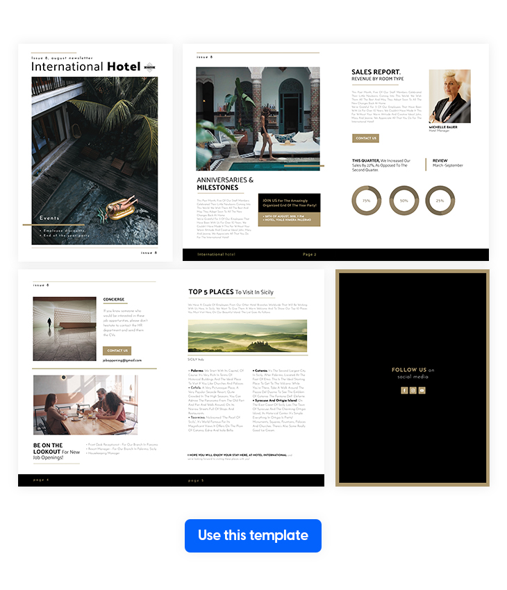 35+ Company Newsletter Templates for Employee Engagement