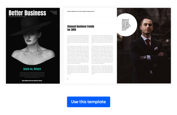 30+ fully editable magazine layouts to help you out of a creative rut