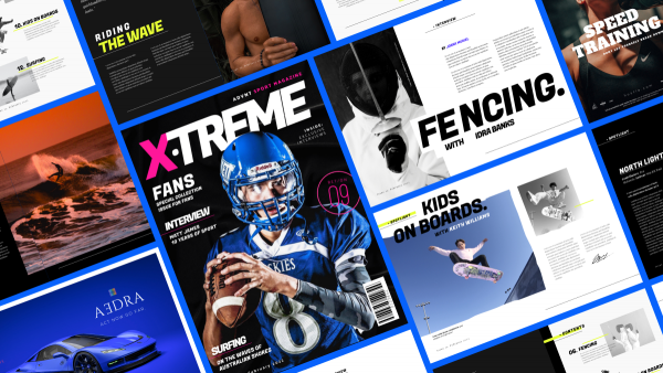 30+ fully editable magazine layouts to help you out of a creative rut