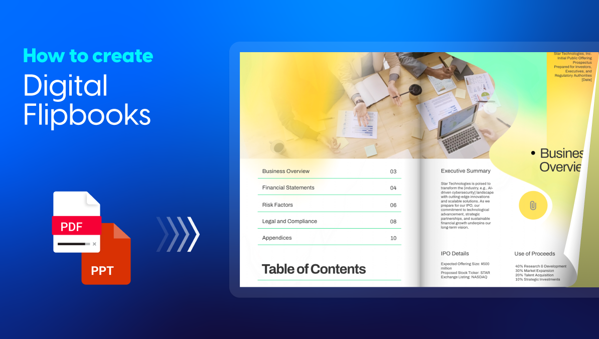 How to create a digital flipbook: Step-by-step guide