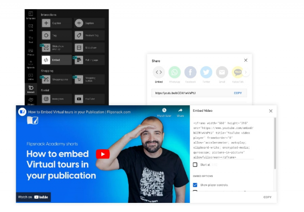 How to add iframe widgets for more interactive flipbooks - Flipsnack Blog